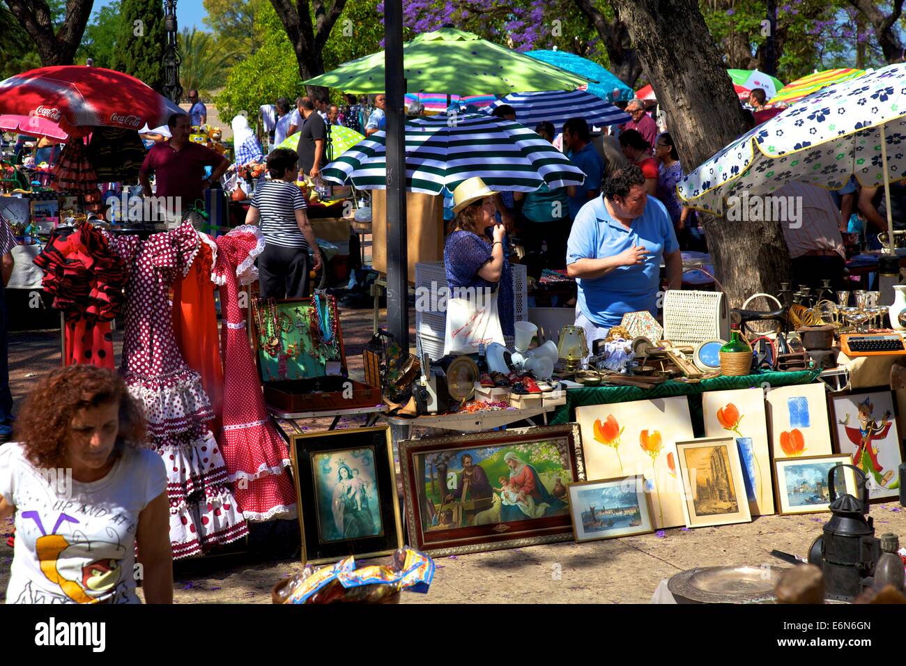 Market, Alameda Vieja, Jerez de la Frontera, Cadiz Province, Andalusia ...
