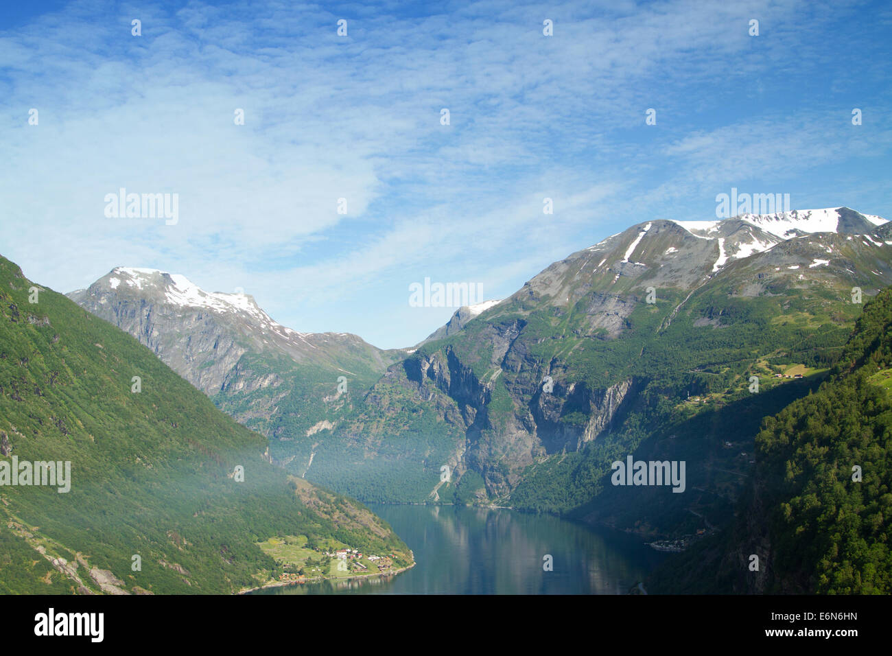 scenic landscapes of the northern Norwegian fjords Stock Photo - Alamy