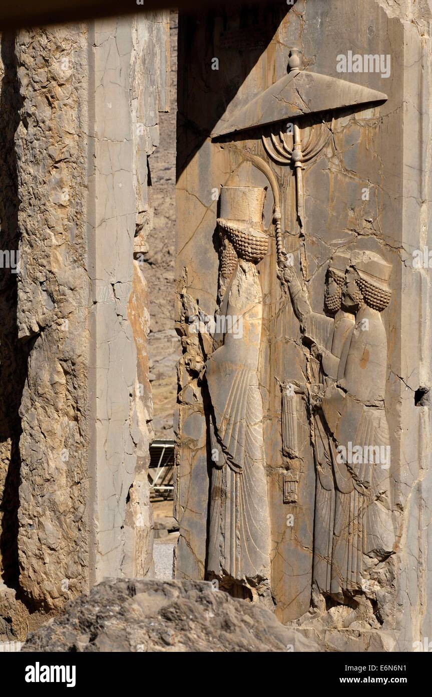 IRAN, Persepolis , Takht-e Jamshid ,The ceremonial capital of the ...