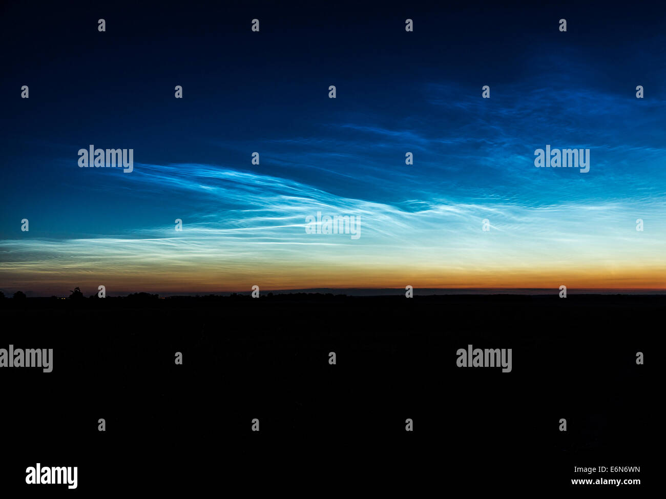 noctilucent clouds that are typically 50 miles high in the mesosphere ...