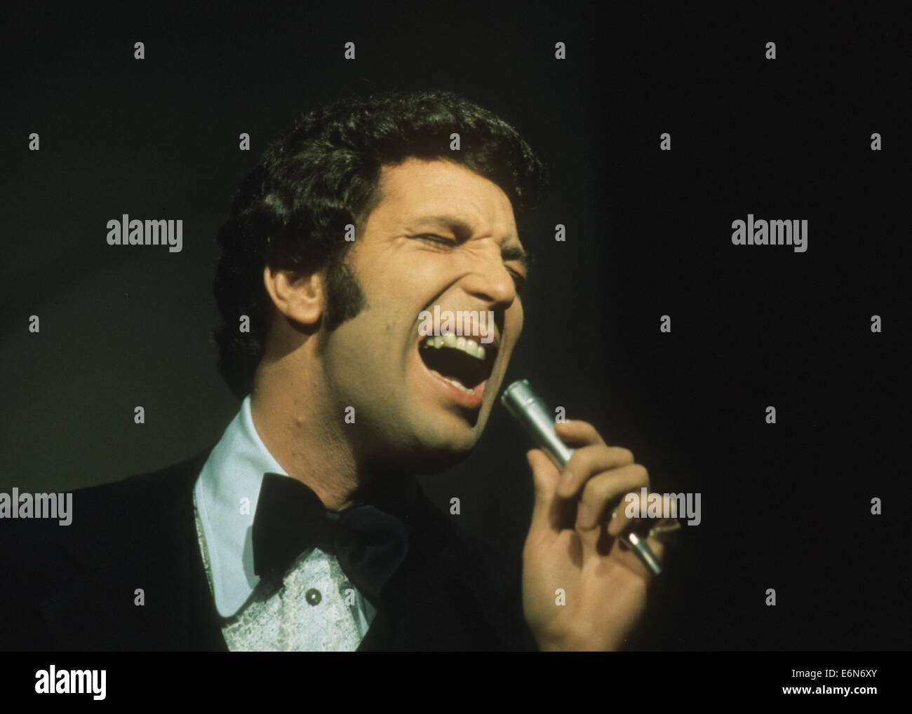 TOM JONES UK singer about 1970 Stock Photo - Alamy