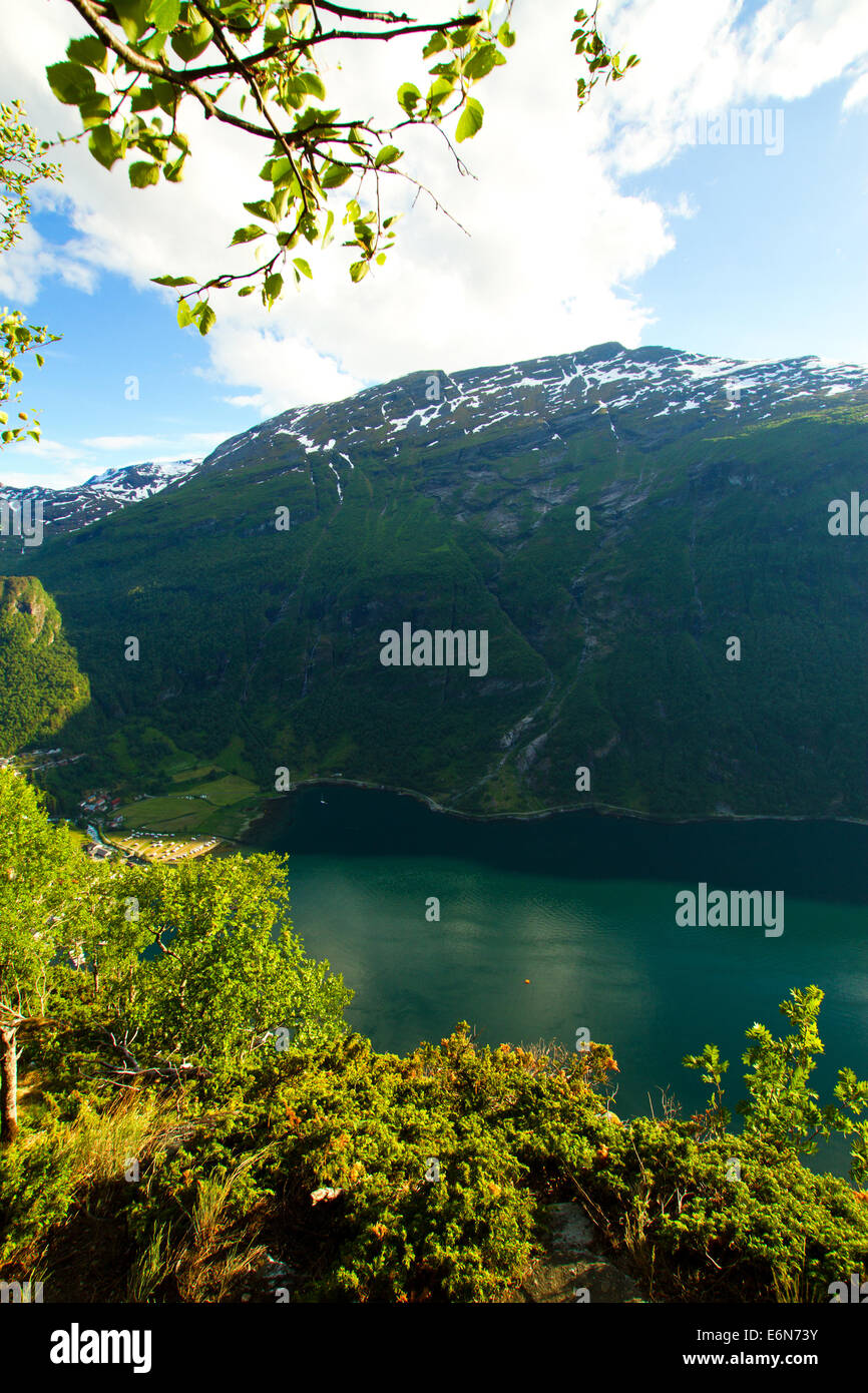 scenic landscapes of the northern Norwegian fjords Stock Photo - Alamy