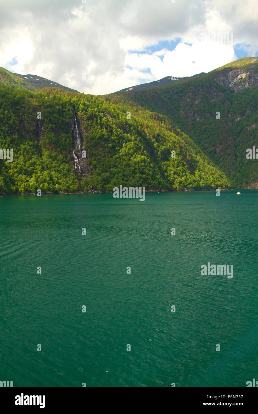 scenic landscapes of the northern Norwegian fjords Stock Photo - Alamy