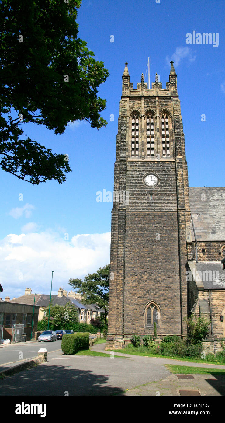 St Edmund's church Saltburn-by-the-Sea Cleveland England UK Stock Photo ...