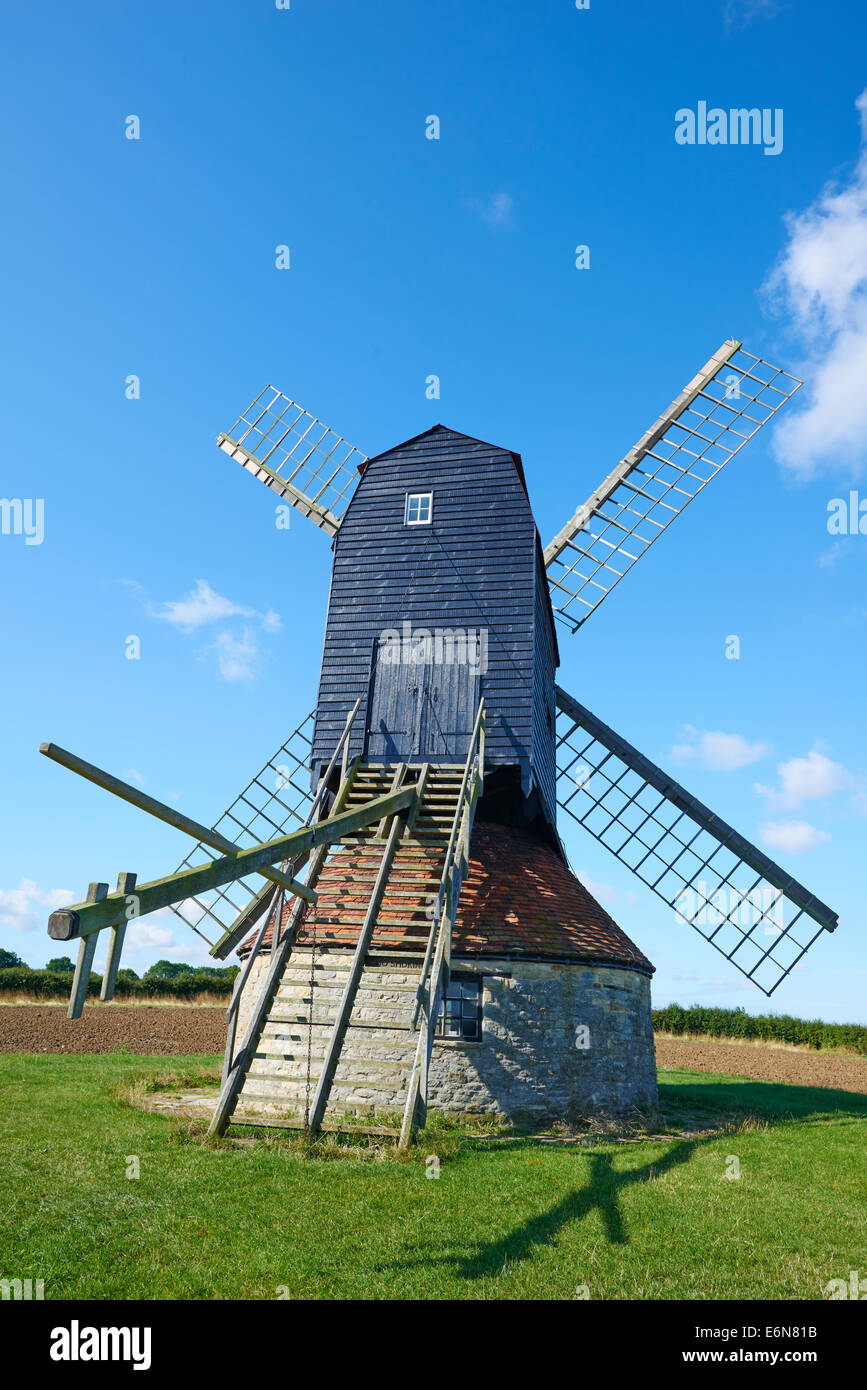 Stevington windmill, bedfordshire hi-res stock photography and images ...