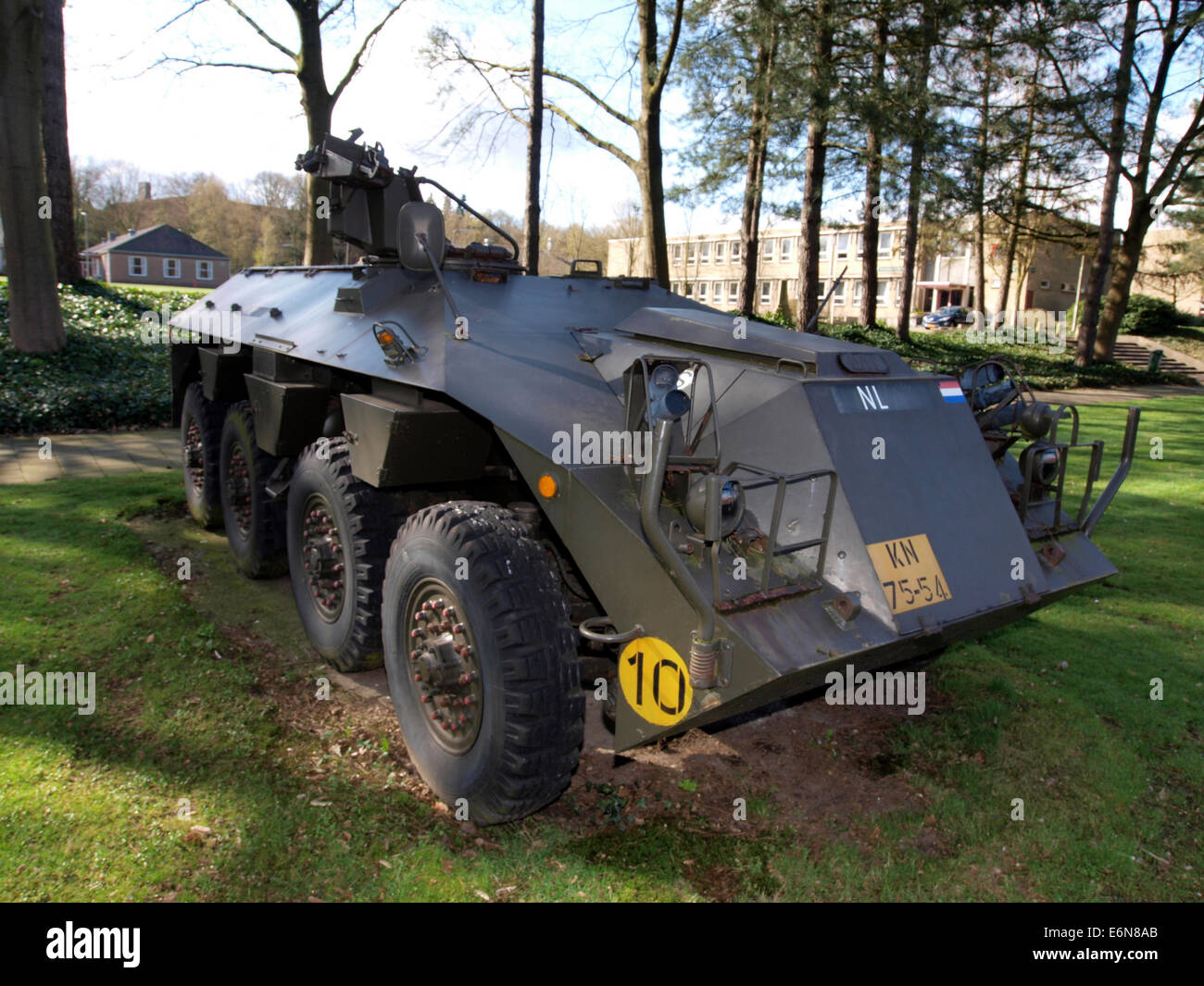 The DAF YP-408, a Dutch military vehicle, is a fully armored transport ...