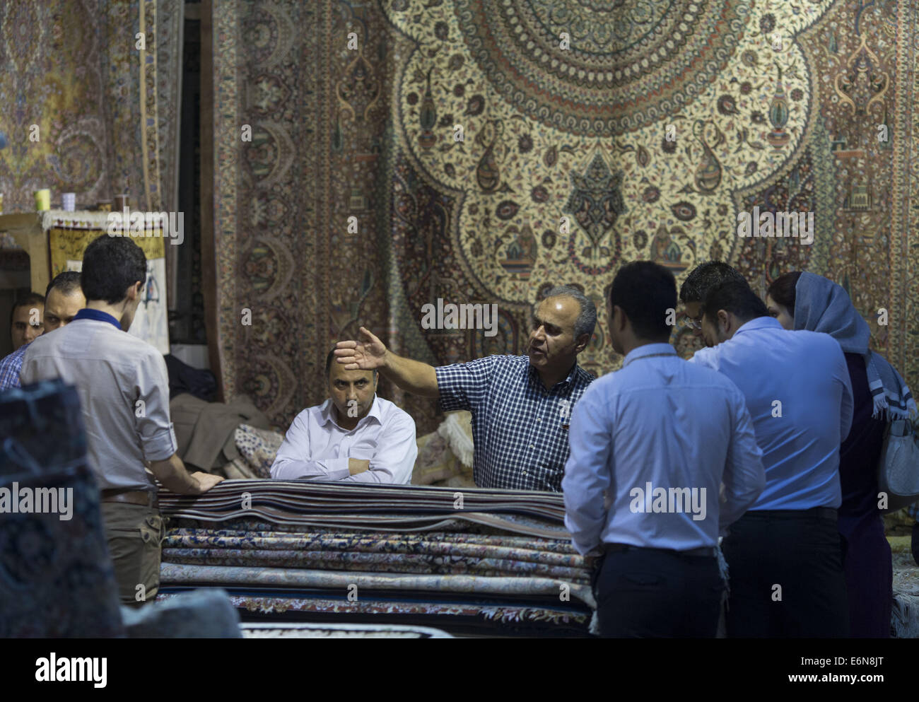 Tehran, Iran. 27th Aug, 2014. August 27, 2014 - Tehran, Iran - An ...