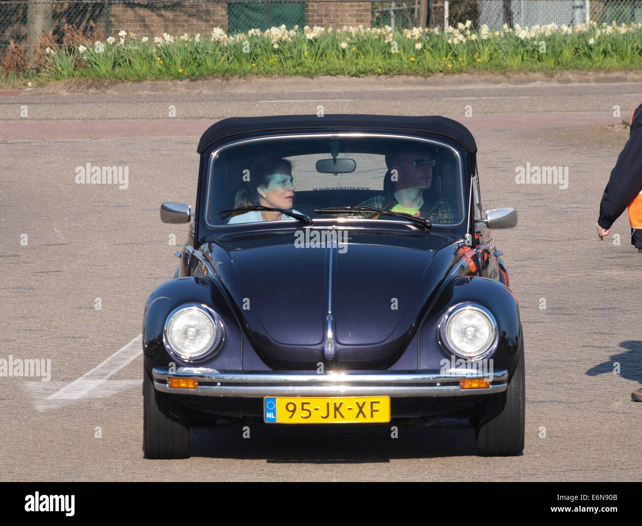 Volkwagen Kever licenceno 95-JK-XF, pic1 Stock Photo - Alamy