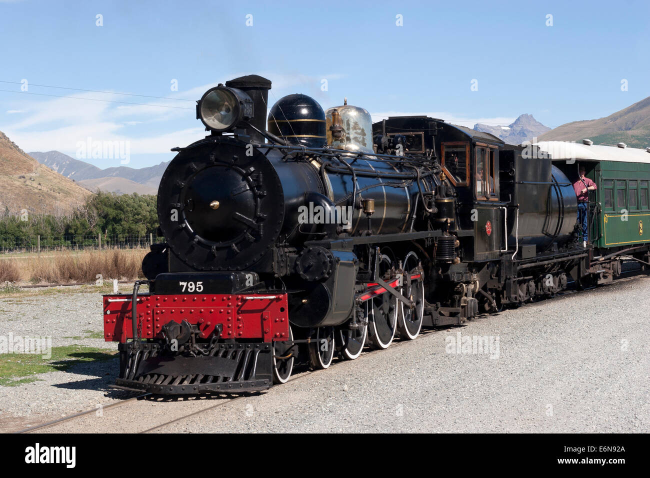 The Kingston Flyer, New Zealand Stock Photo - Alamy