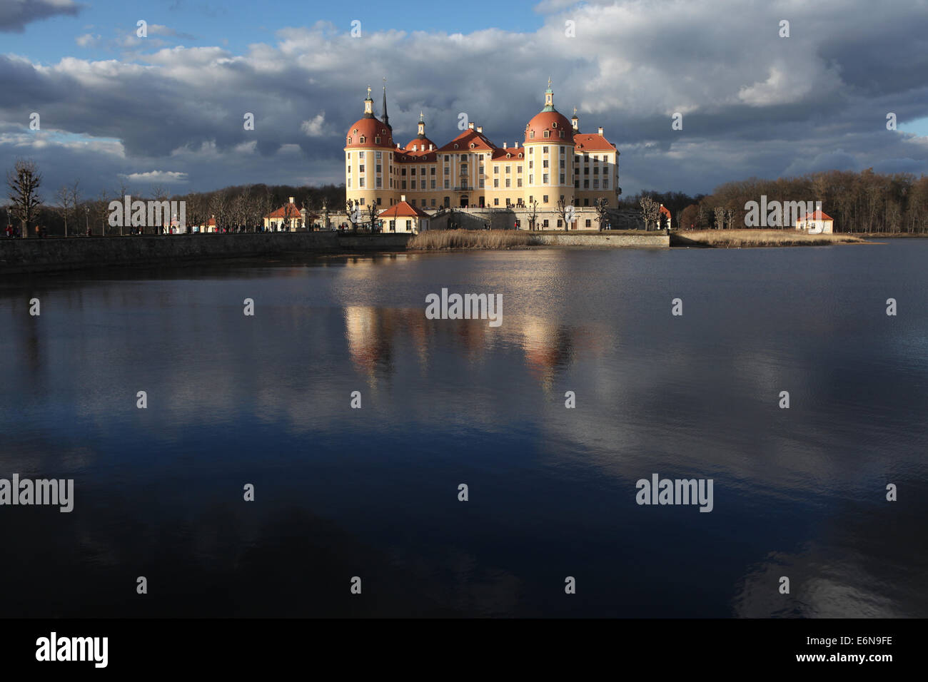 Moritzburg Castle near Dresden, Saxony, Germany Stock Photo - Alamy