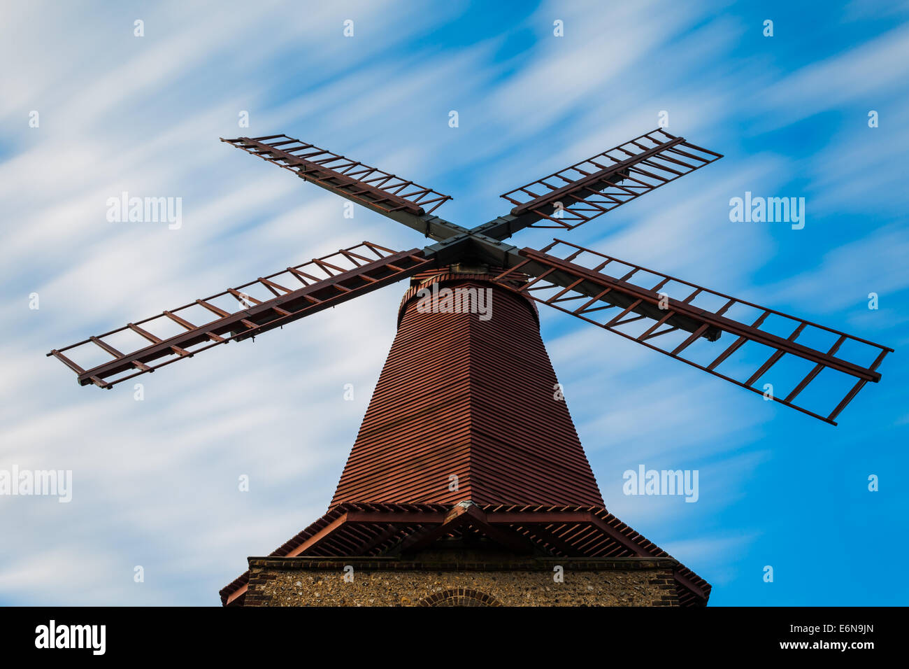 West Blatchington windmill, Hove, East Sussex, England Stock Photo - Alamy