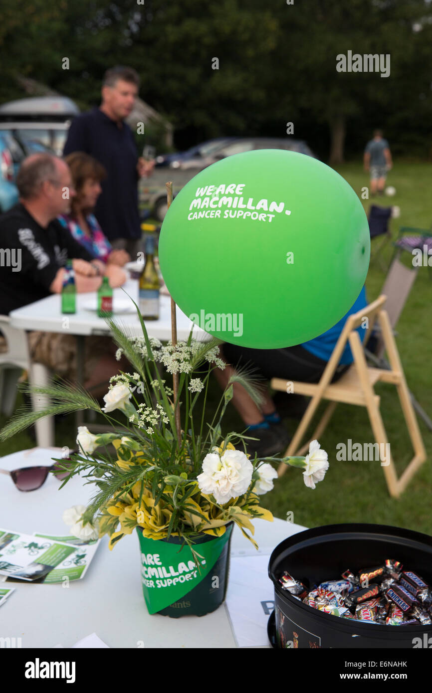 charity cycling fundraising event for Macmillan Cancer Support Stock ...