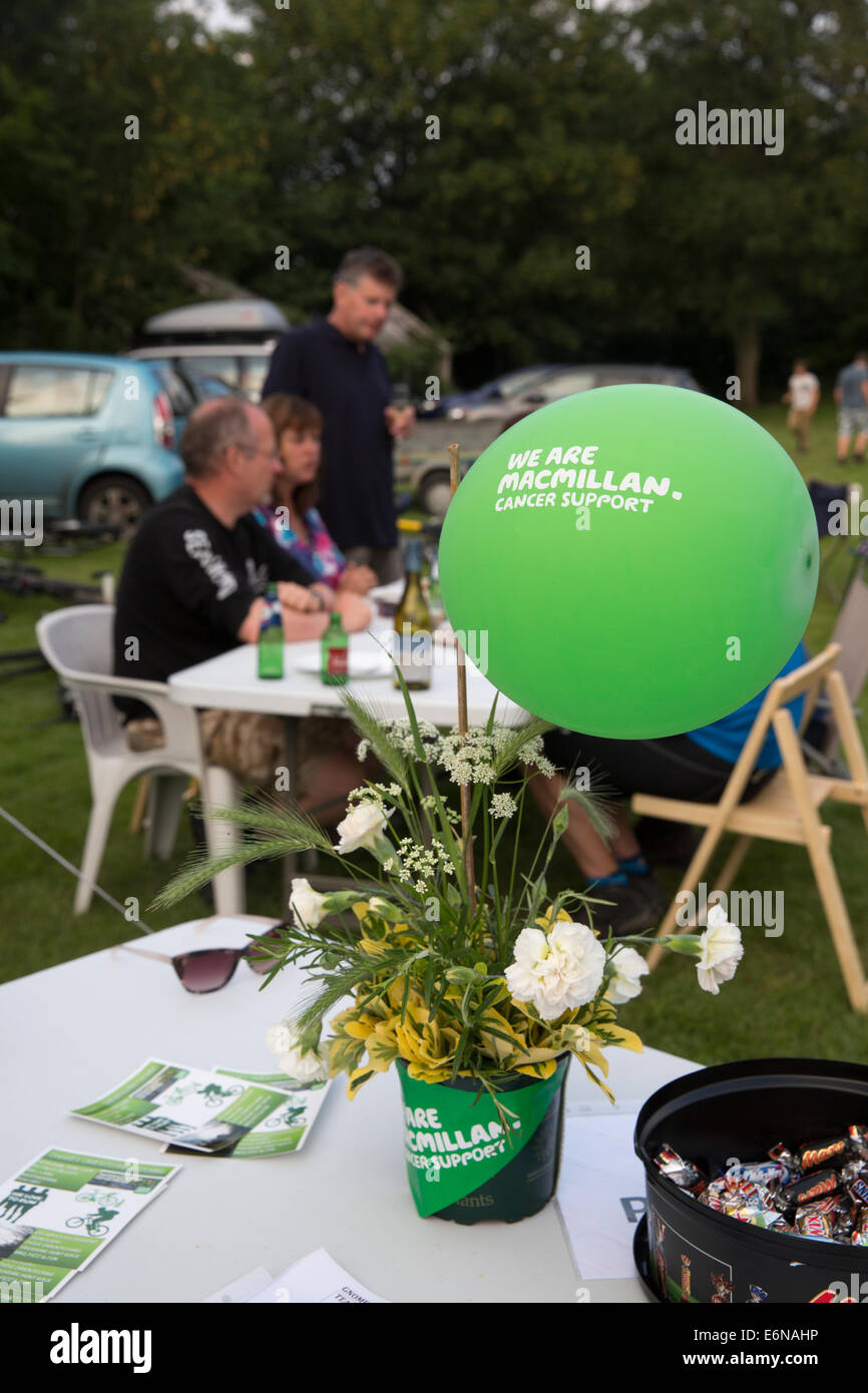 charity cycling fundraising event for Macmillan Cancer Support Stock ...