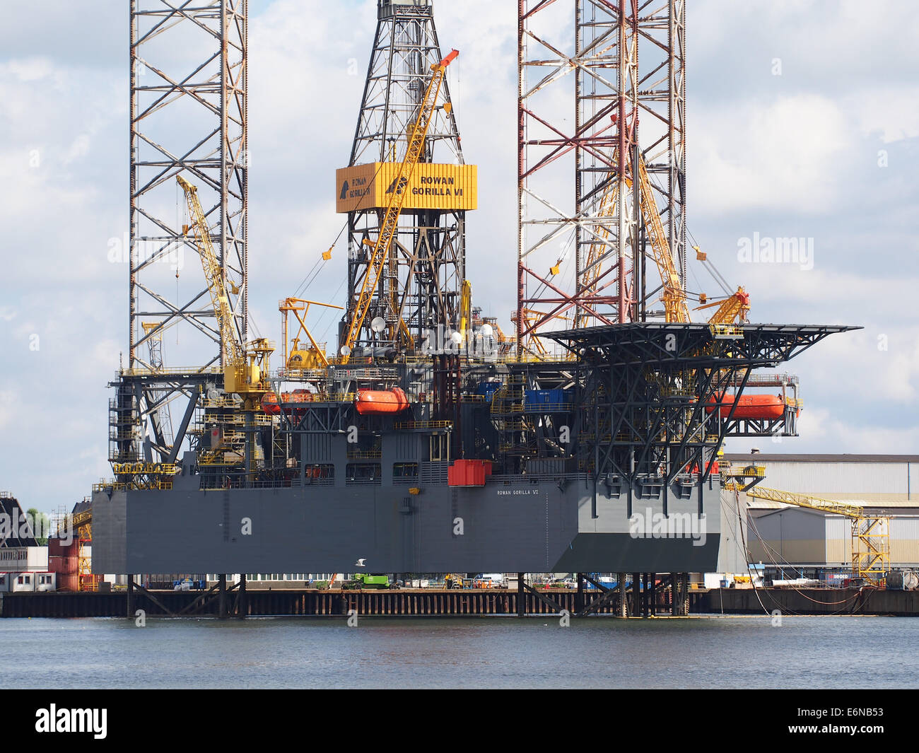 Rowan gorilla vi imo 8764078 at the botlek hi-res stock photography and ...