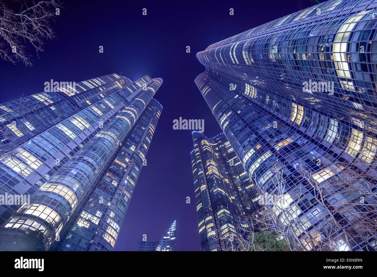 Busan, South Korea city high rises Stock Photo - Alamy