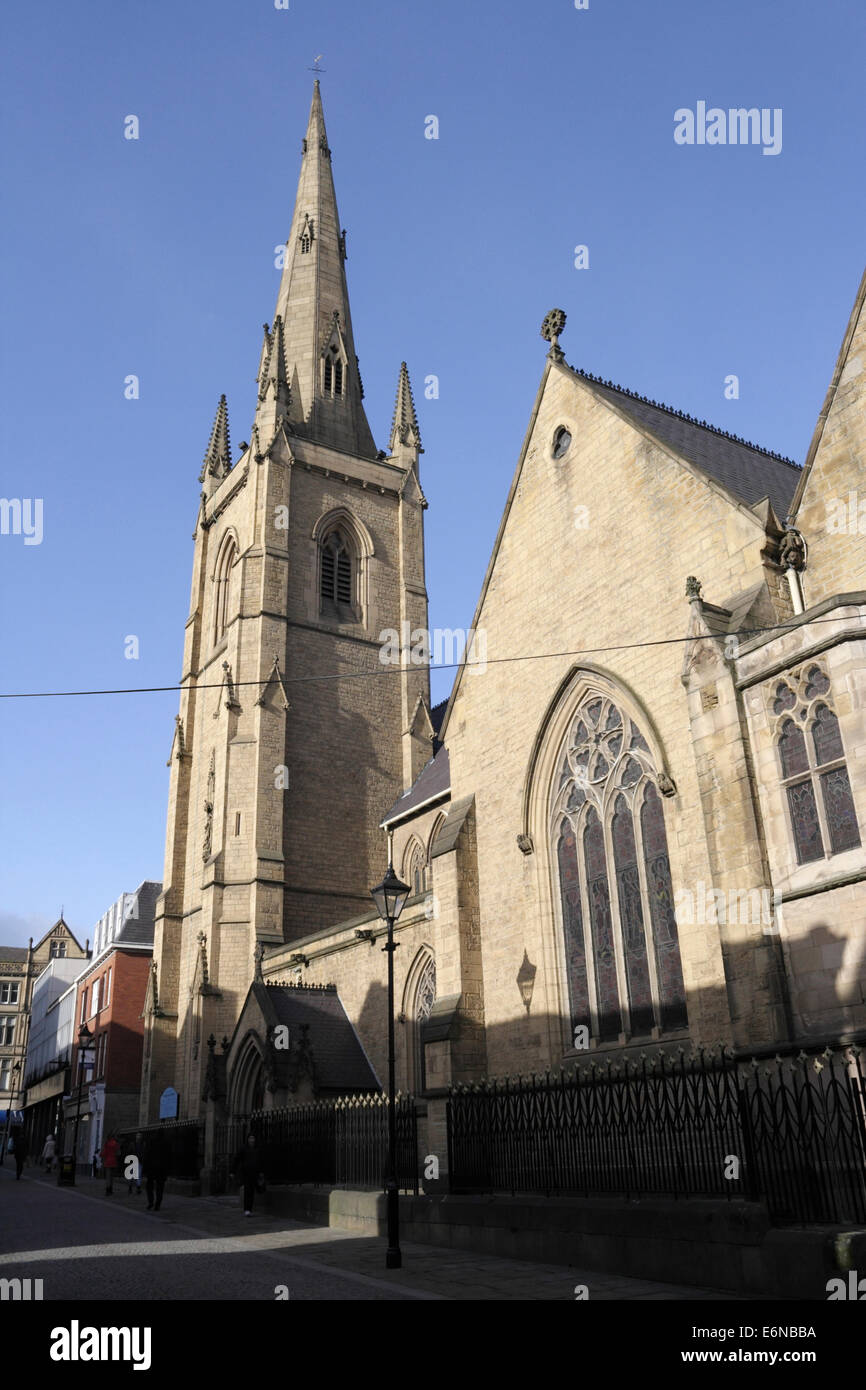 Sheffield Roman Catholic Cathedral Church of St Marie Stock Photo - Alamy
