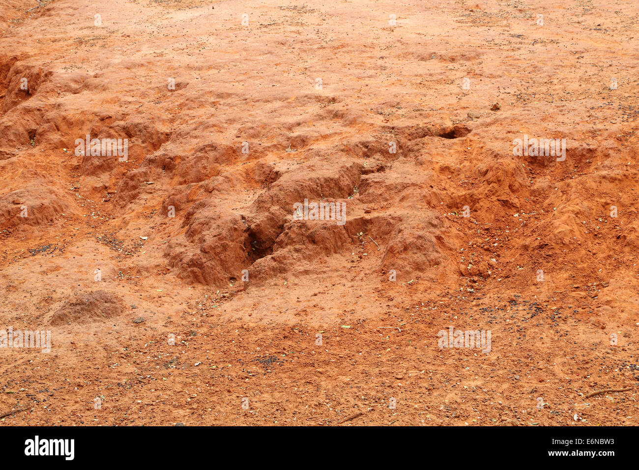 Orange clay surface outdoor texture hi-res stock photography and images ...