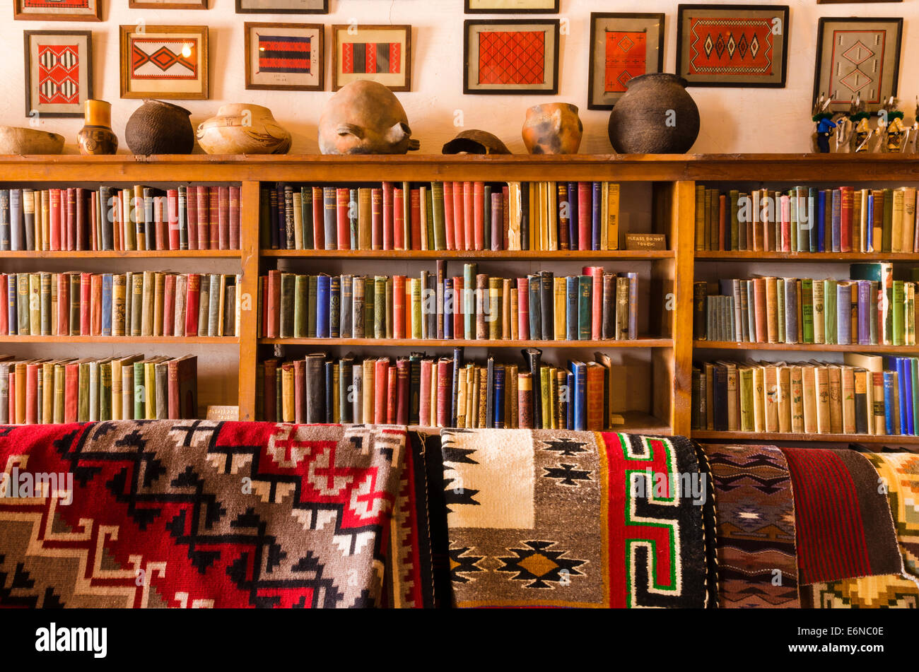 Navajo art and classic books, Hubbell Trading Post National Historic ...