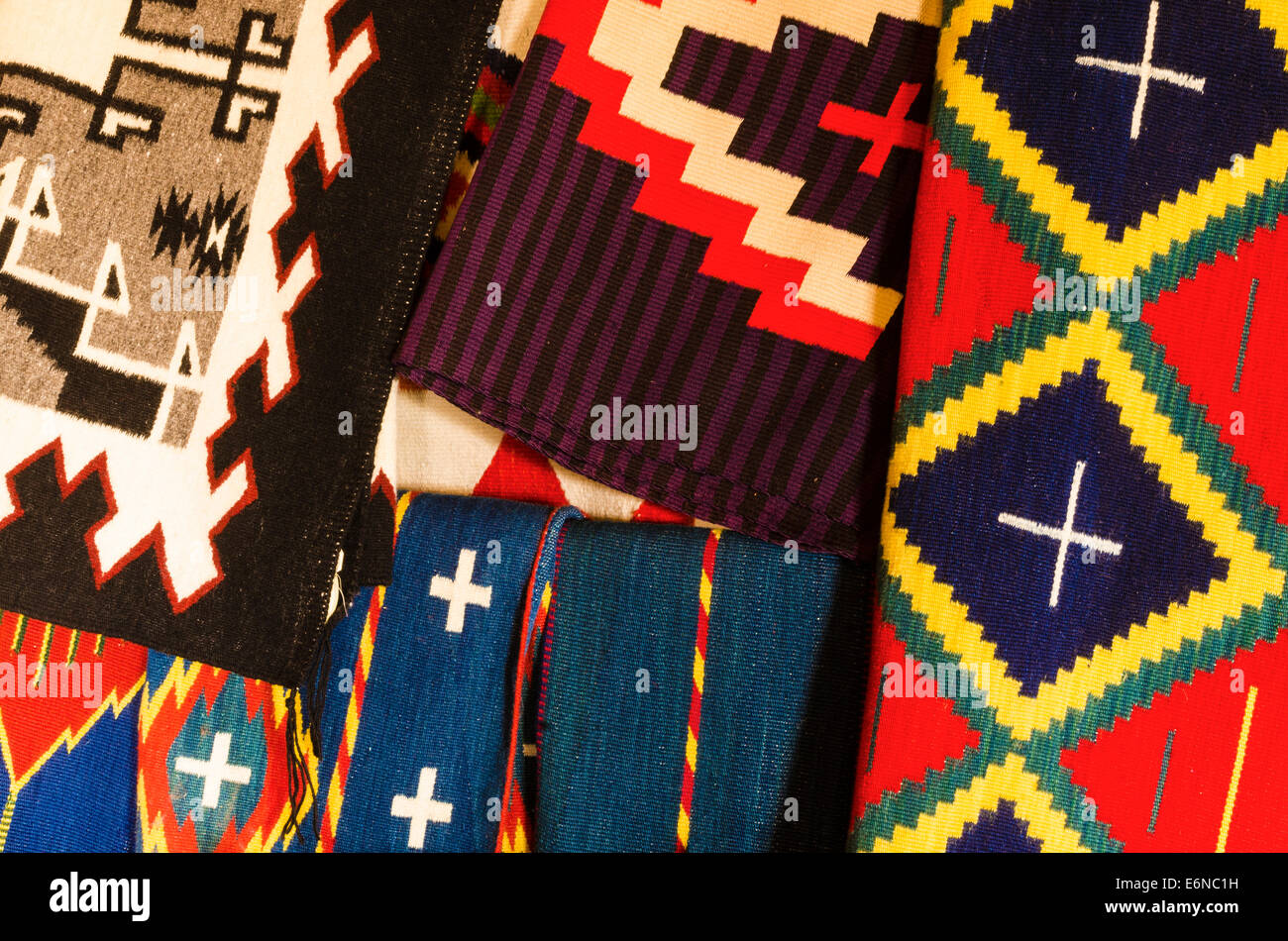 Navajo rugs, Hubbell Trading Post National Historic Site, Arizona USA ...