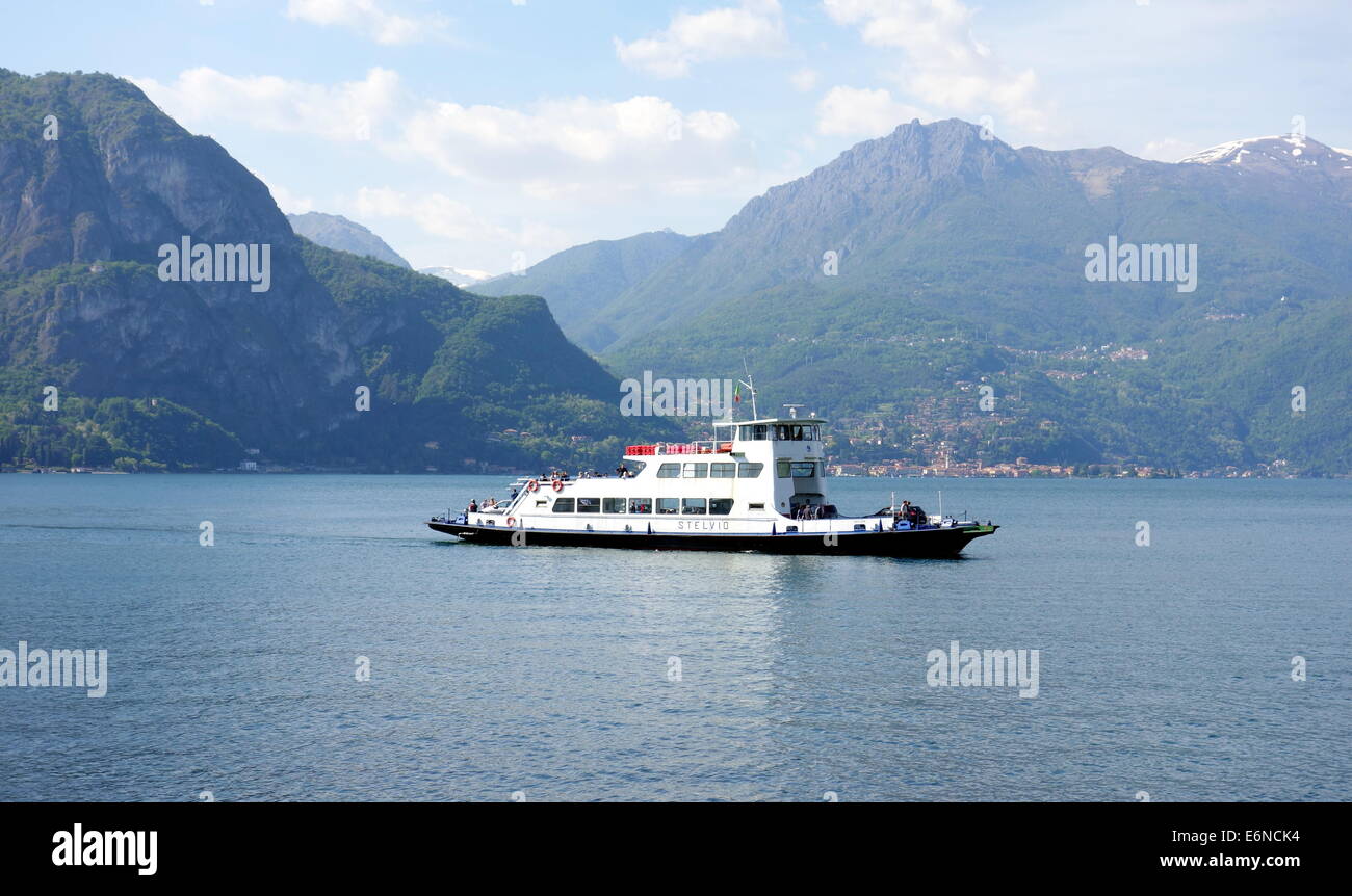 Ferry at lake como hi-res stock photography and images - Alamy