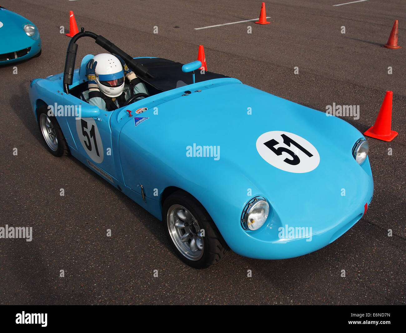 Austin healey sprite car racing hi-res stock photography and images - Alamy
