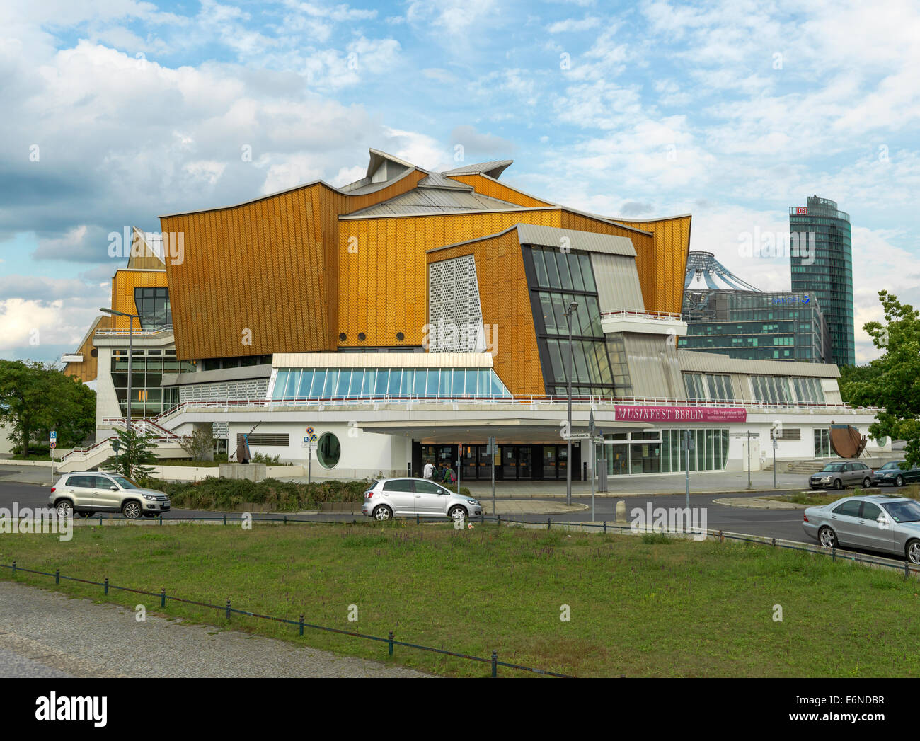 Berlin Philharmonie (Philharmony), Chamber Music Hall building with ...