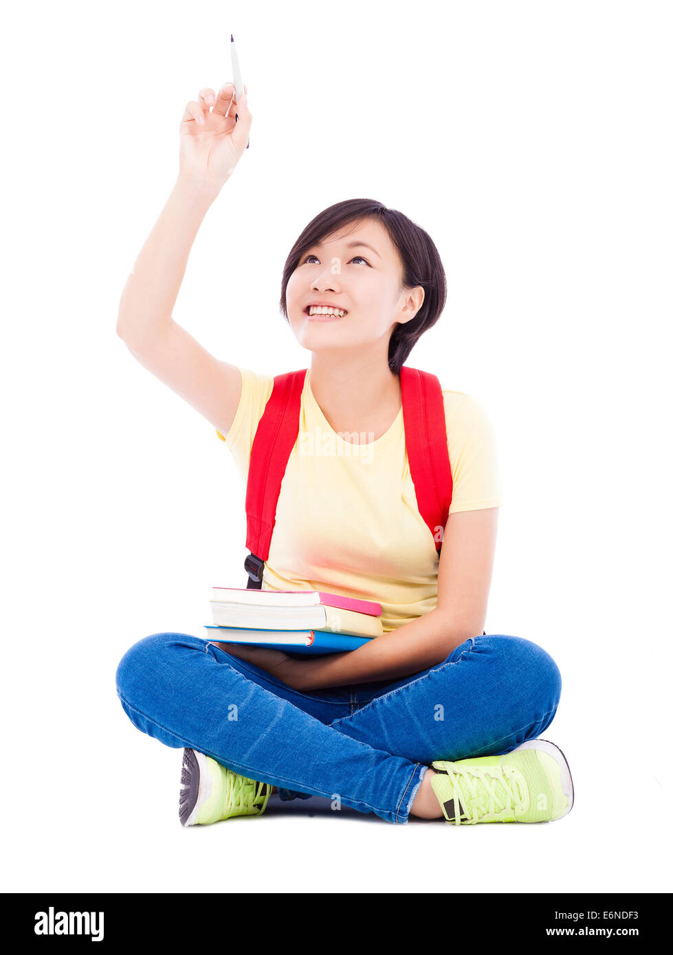 Teenage female student drawing hi-res stock photography and images - Alamy