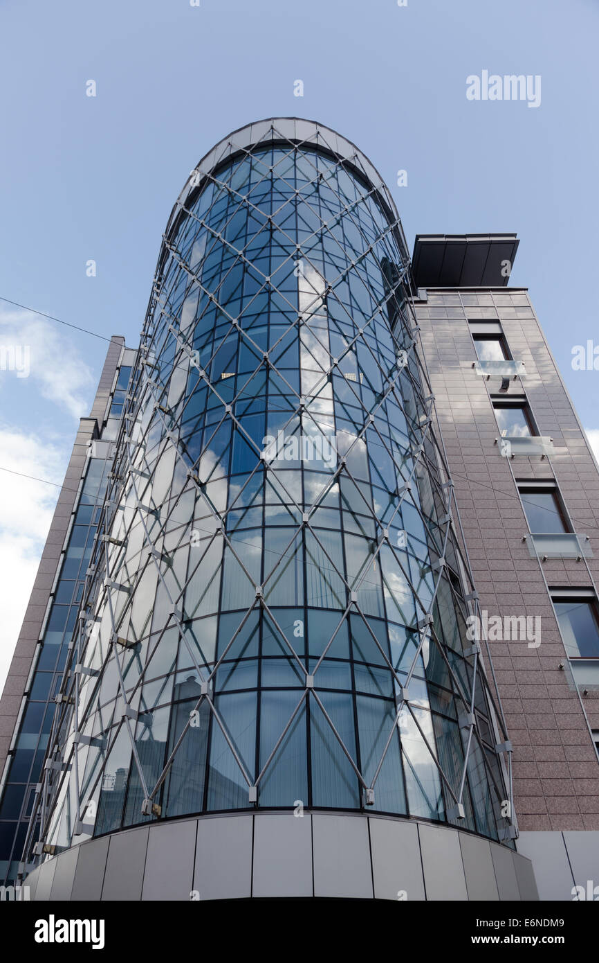 Modern building. High rise building taken from below Stock Photo - Alamy