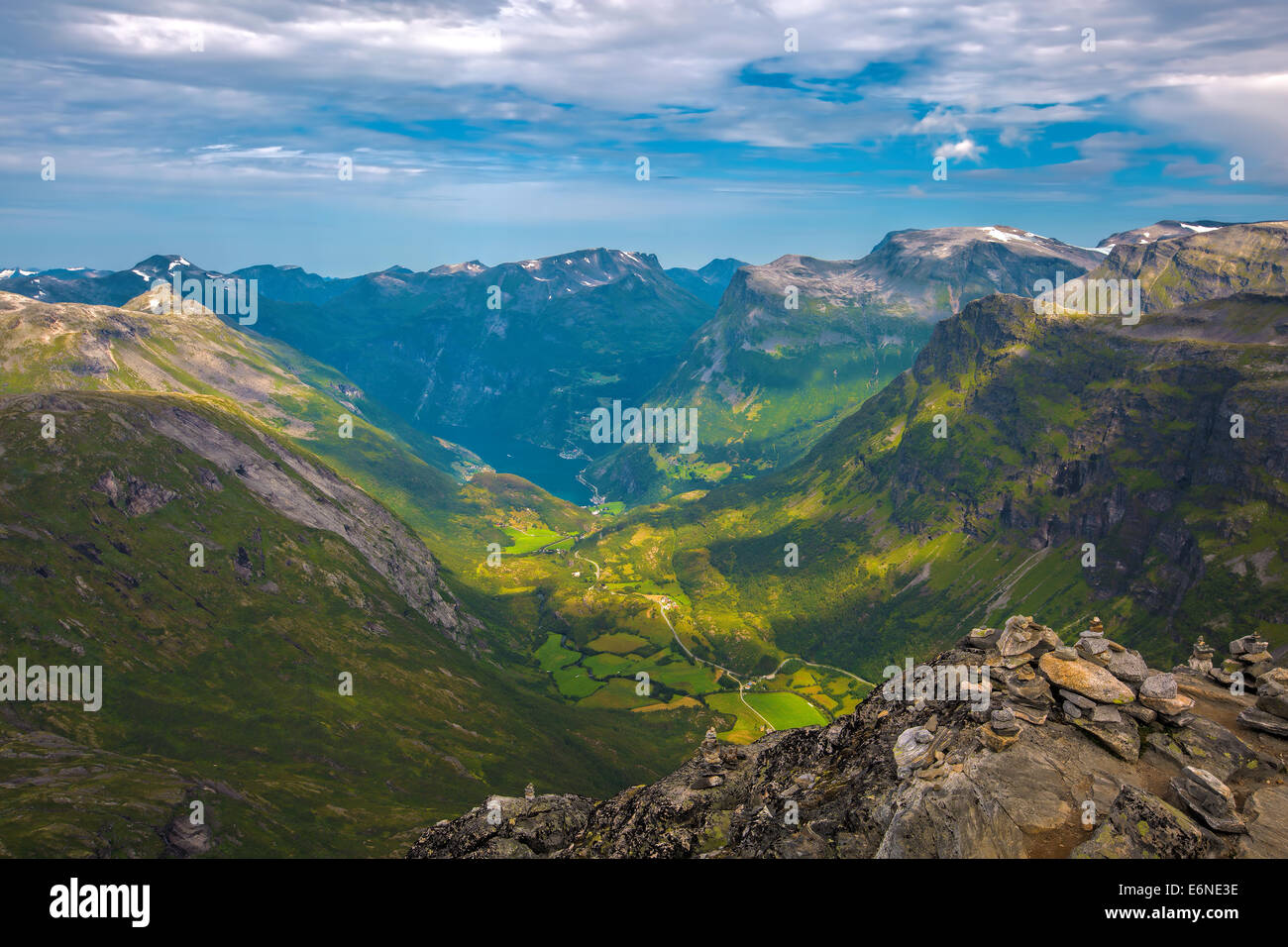 Hellesylt geiranger cruise hi-res stock photography and images - Alamy