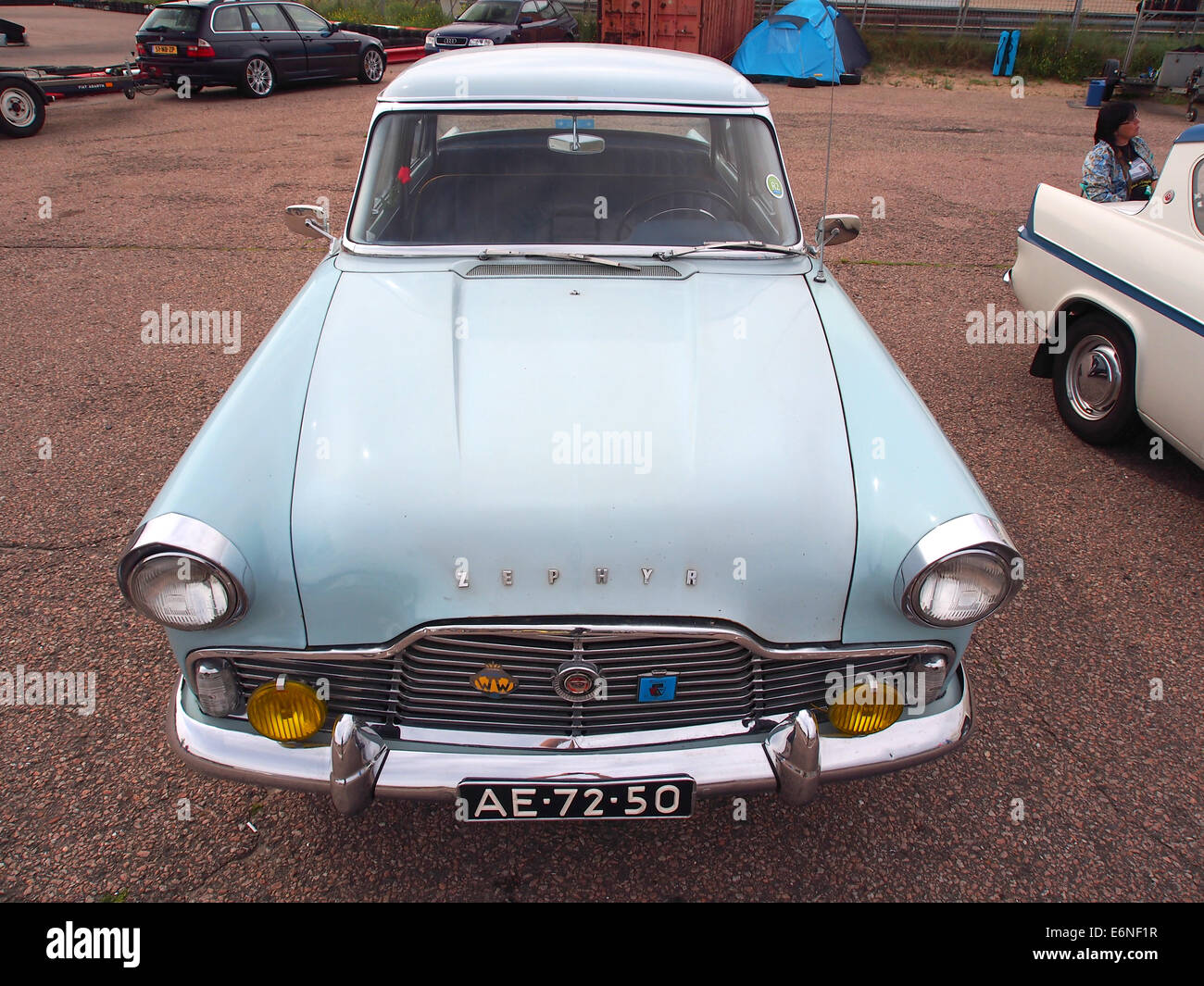 A 1964 Ford Zephyr, with license AE-72-50, is a classic example of mid ...