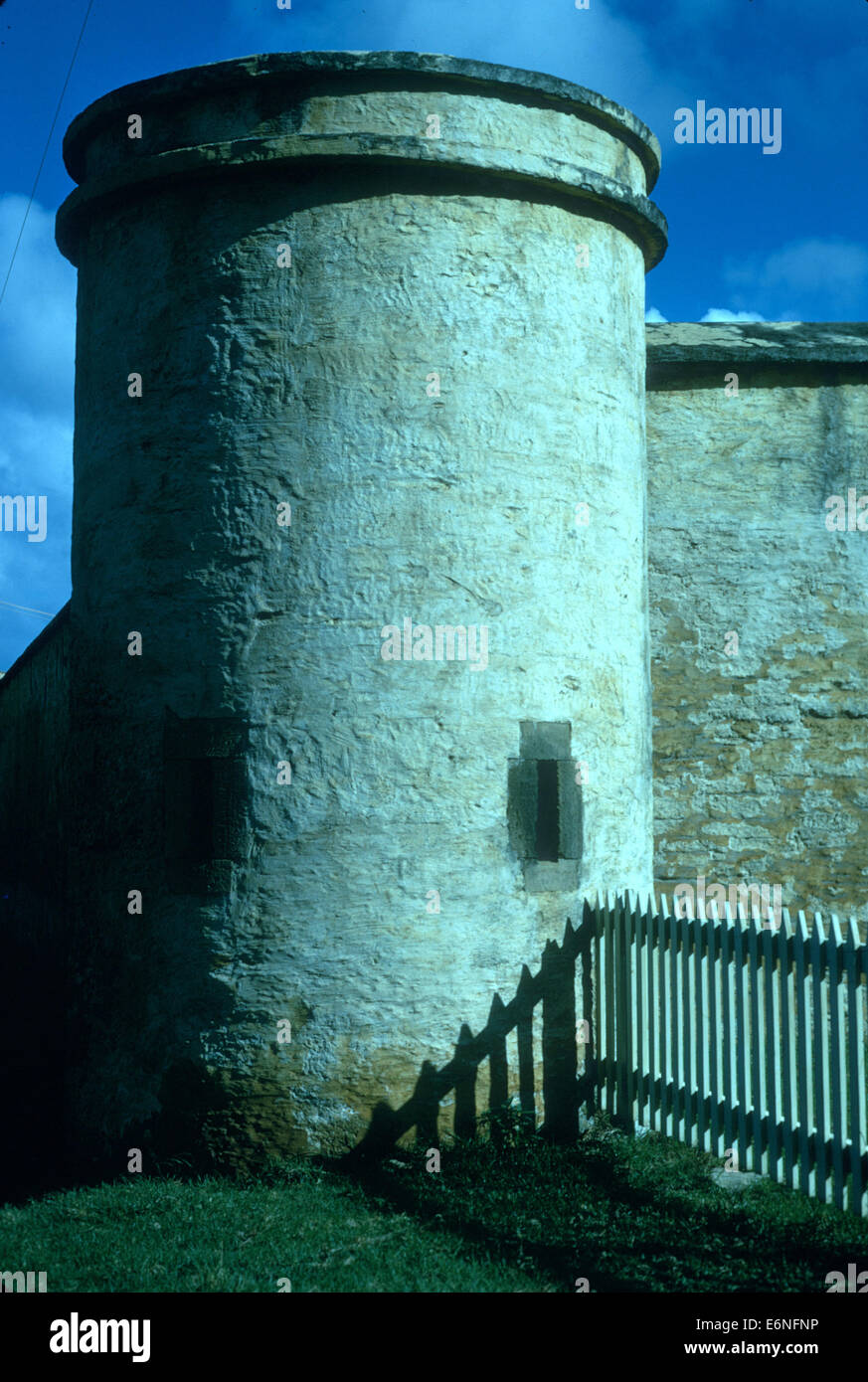 A convict built structure on Norfolk Island early penal colony Stock ...