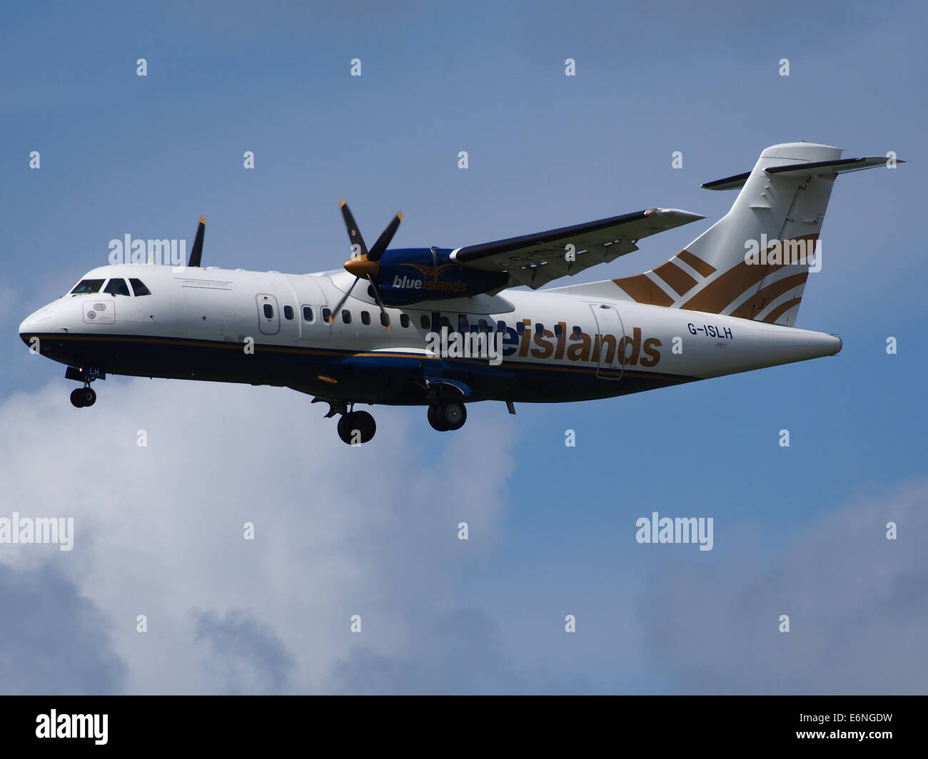 G-ISLH, an ATR 42-320 aircraft (cn 173) operated by Blue Islands ...