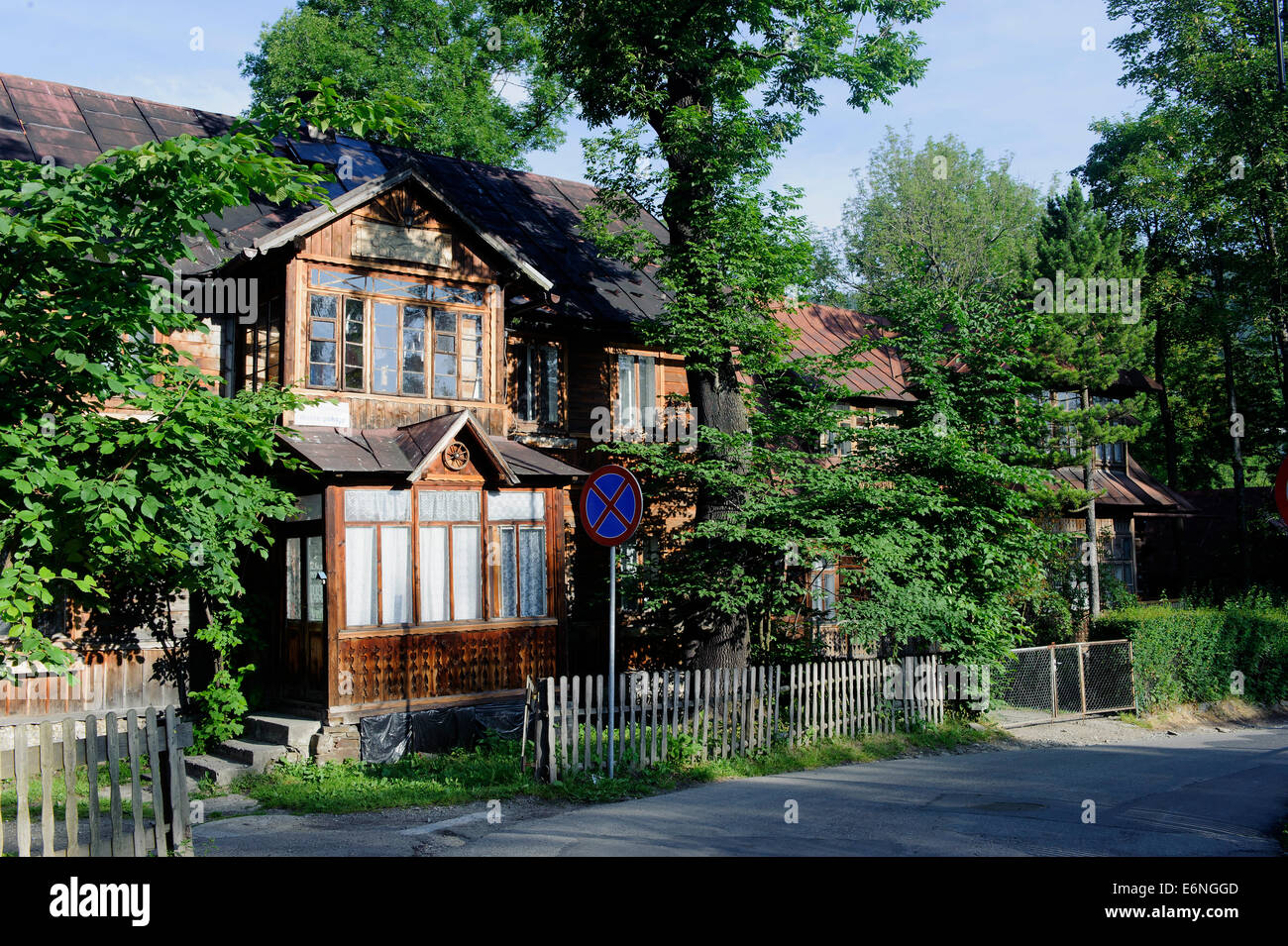 Wooden architecture in zakopane hi-res stock photography and images - Alamy