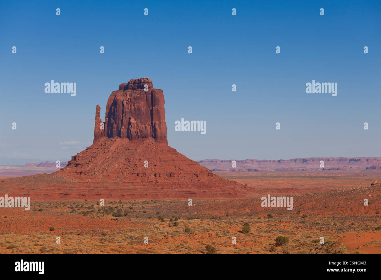 Monument valley rock formation - Utah USA Stock Photo - Alamy