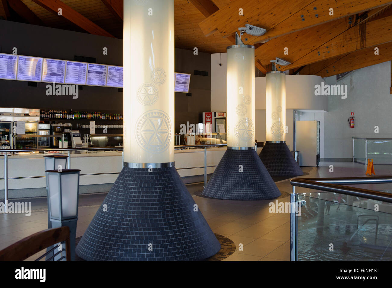 Thermal bath in Bukowina Tatrzanska, Poland, Europe Stock Photo - Alamy