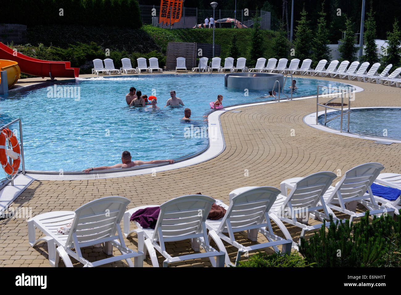 Thermal bath in Bukowina Tatrzanska, Poland, Europe Stock Photo - Alamy