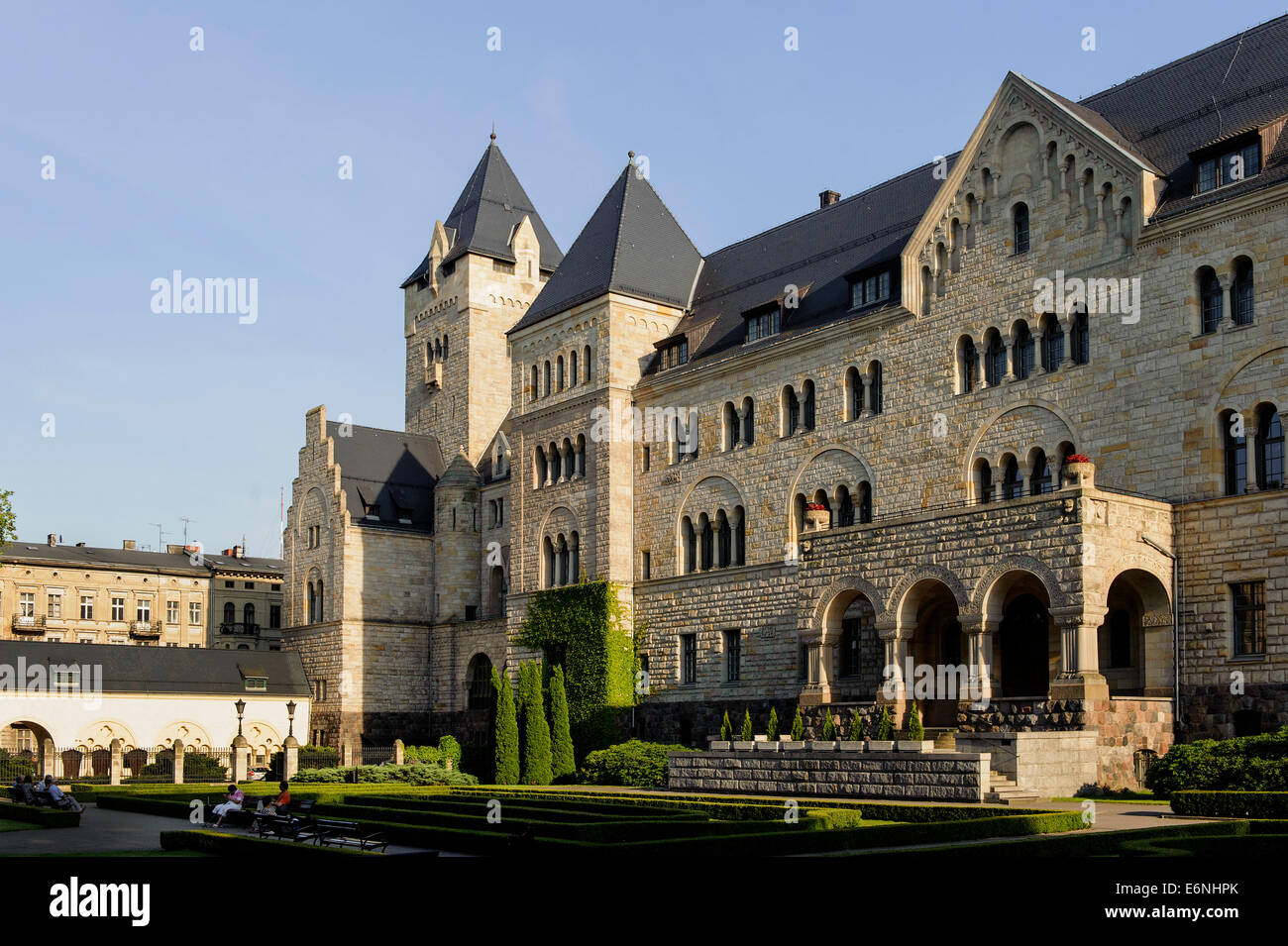 Castle zamek built wilhelm ii hi-res stock photography and images - Alamy