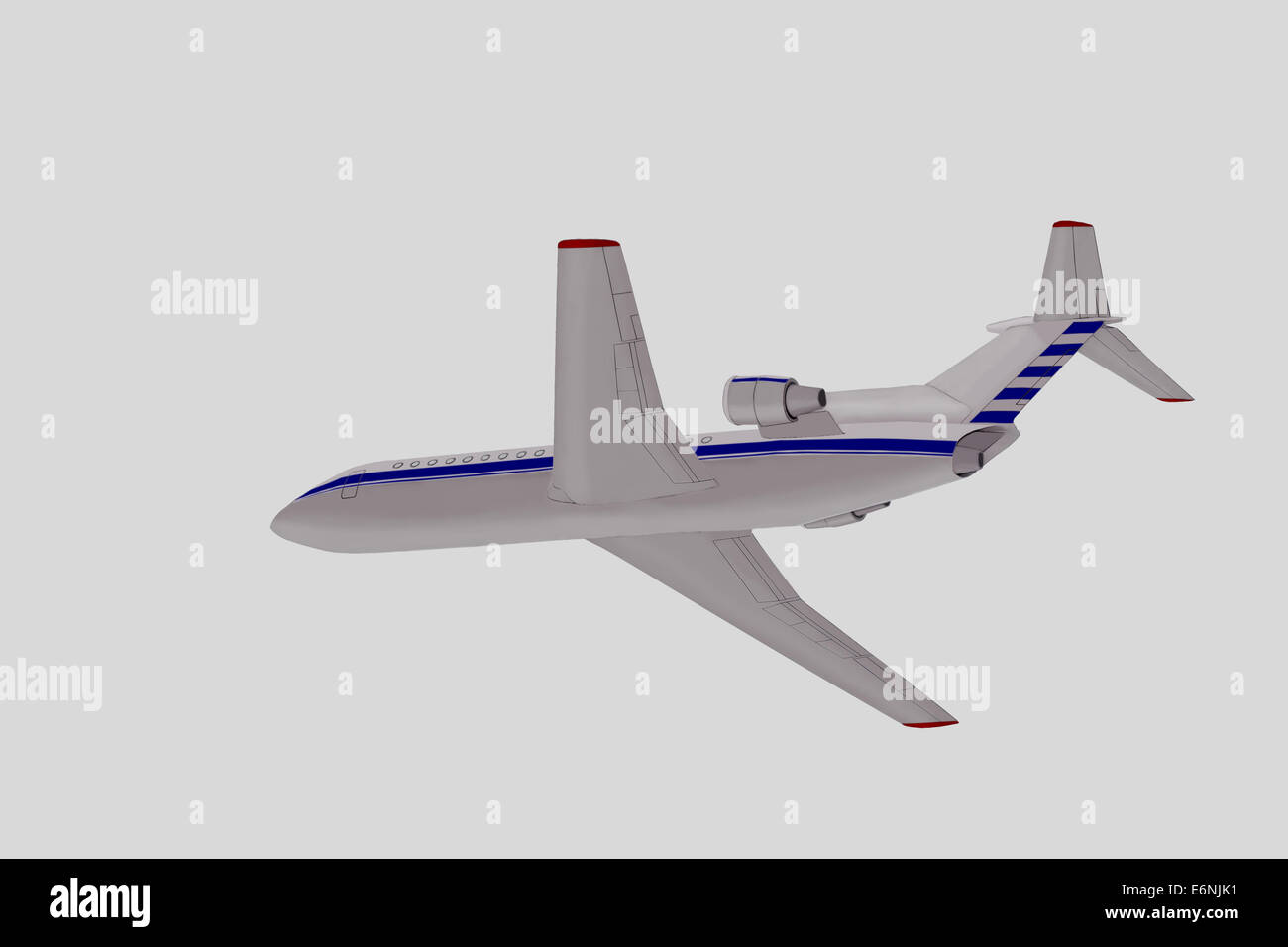 airplane, plane, model, isolated, aeroplane, paper, toy, white ...