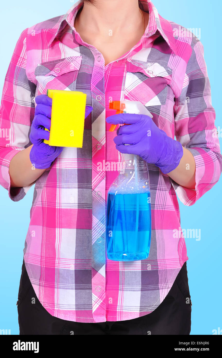 Cleaner routine hi-res stock photography and images - Alamy