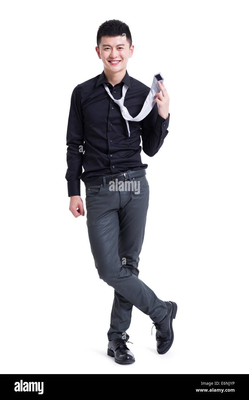 Loose tie hi-res stock photography and images - Alamy