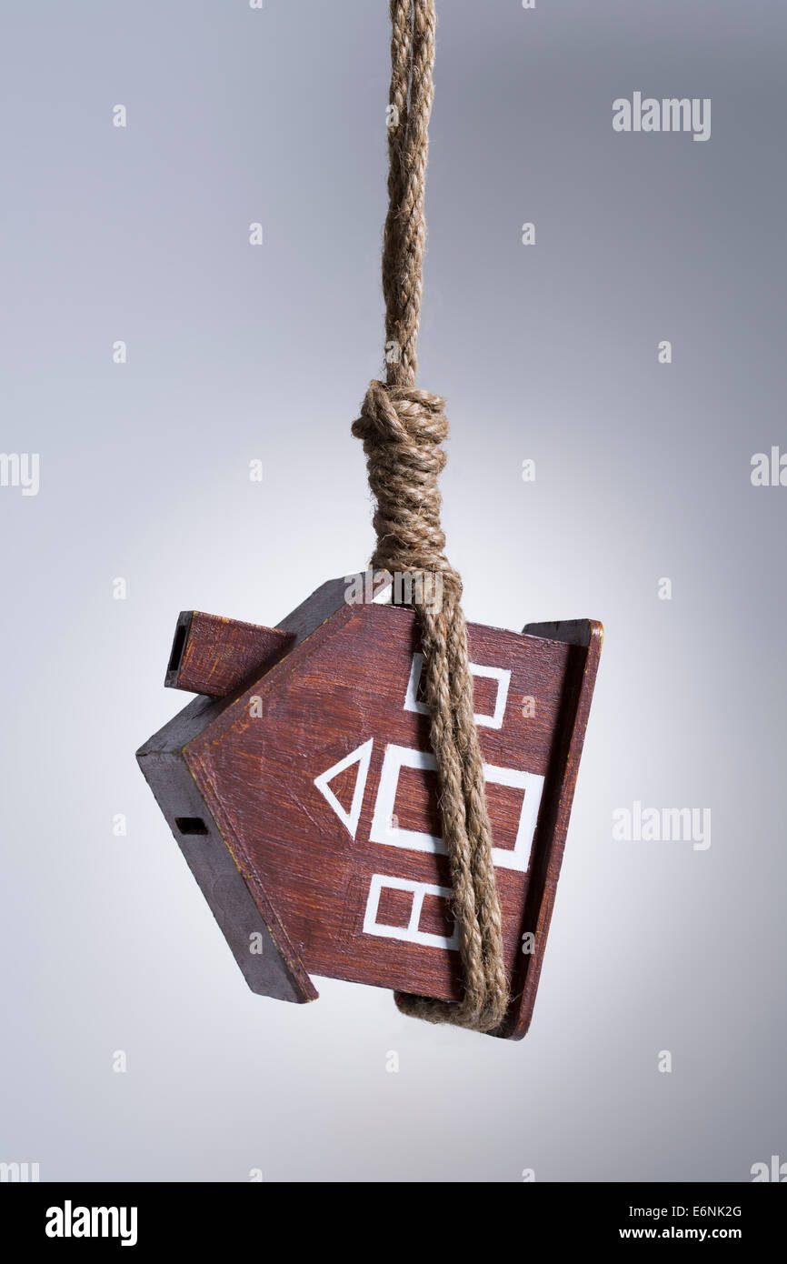 House tied up hanging hi-res stock photography and images - Alamy