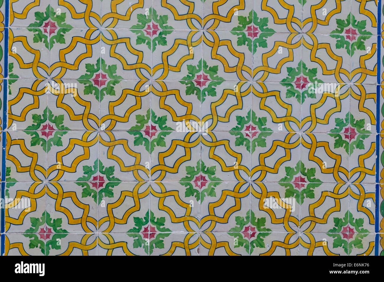 old azulejos , typical ancient portuguese tiles useful as a background ...