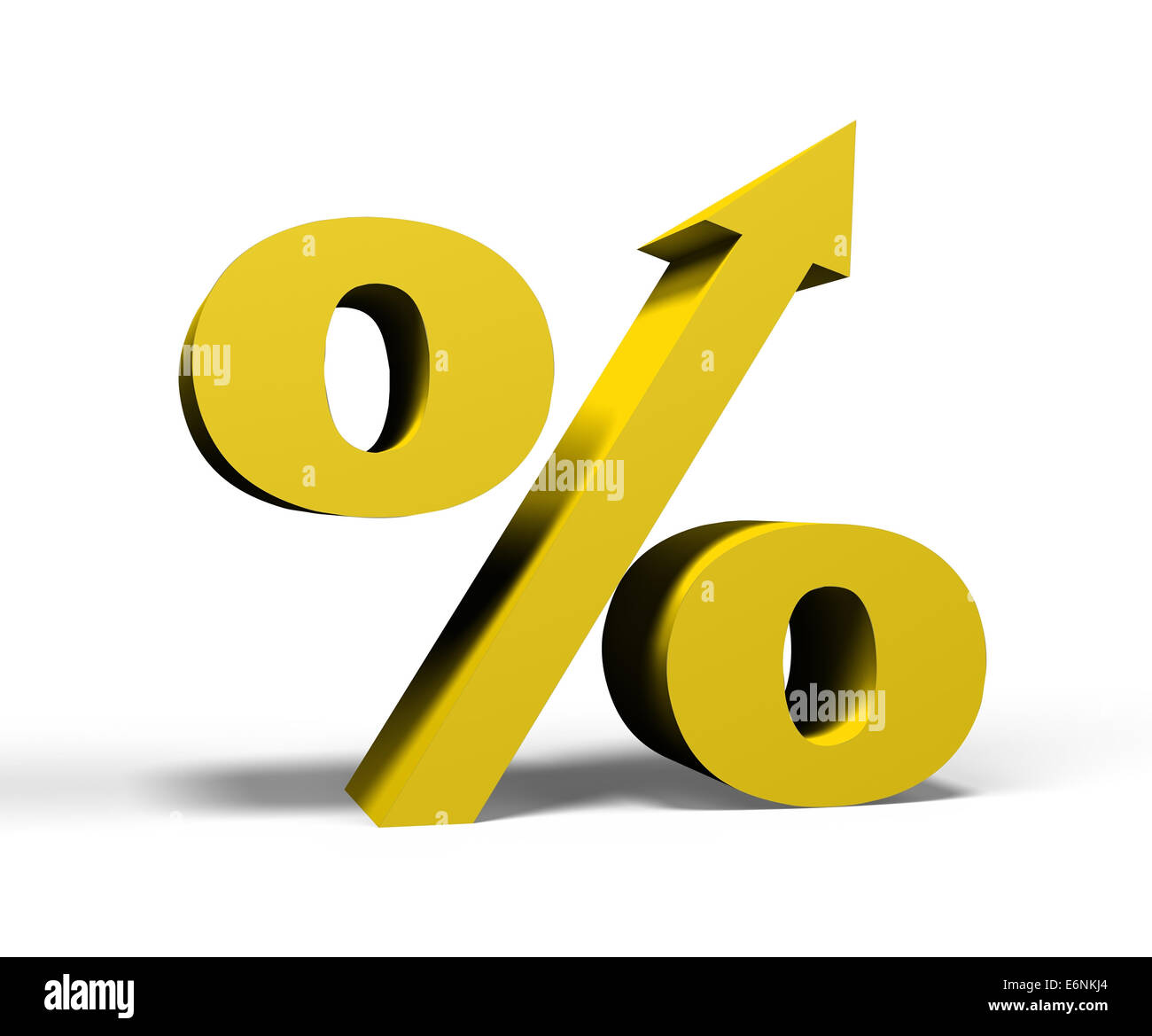 Percentage icon arrow on Cut Out Stock Images & Pictures - Alamy