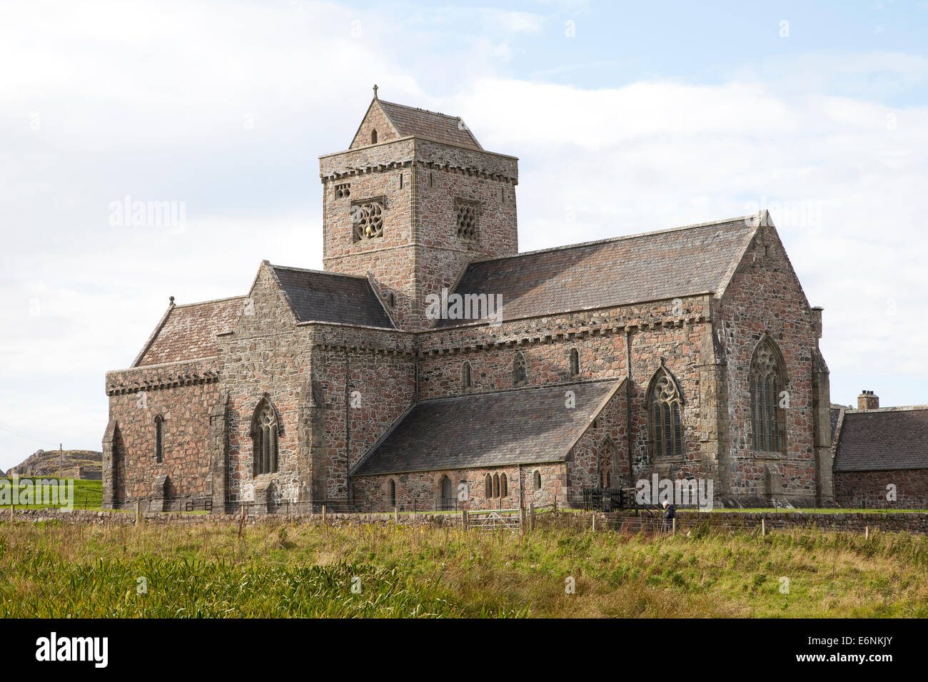 Iona Abbey, Scotland Stock Photo - Alamy
