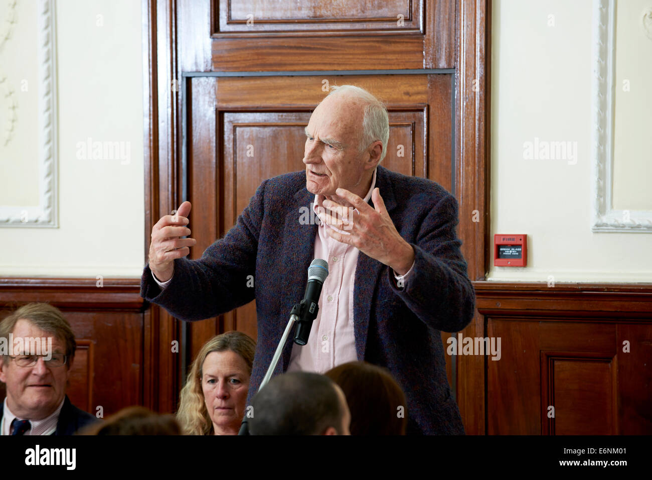 Peter Snow at the Oldie Literary Lunch 05/11/13 Stock Photo - Alamy
