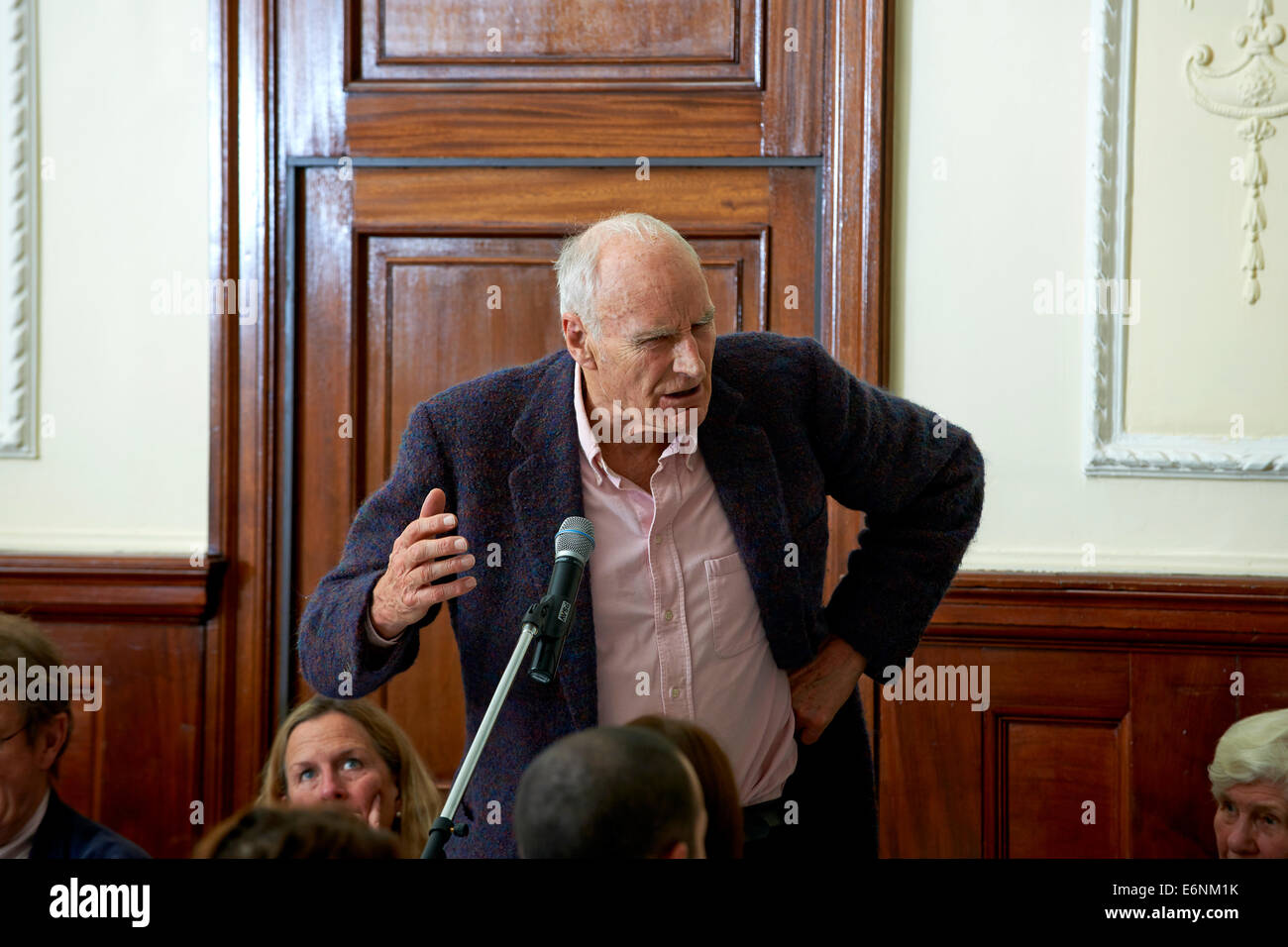 Peter Snow at the Oldie Literary Lunch 05/11/13 Stock Photo - Alamy