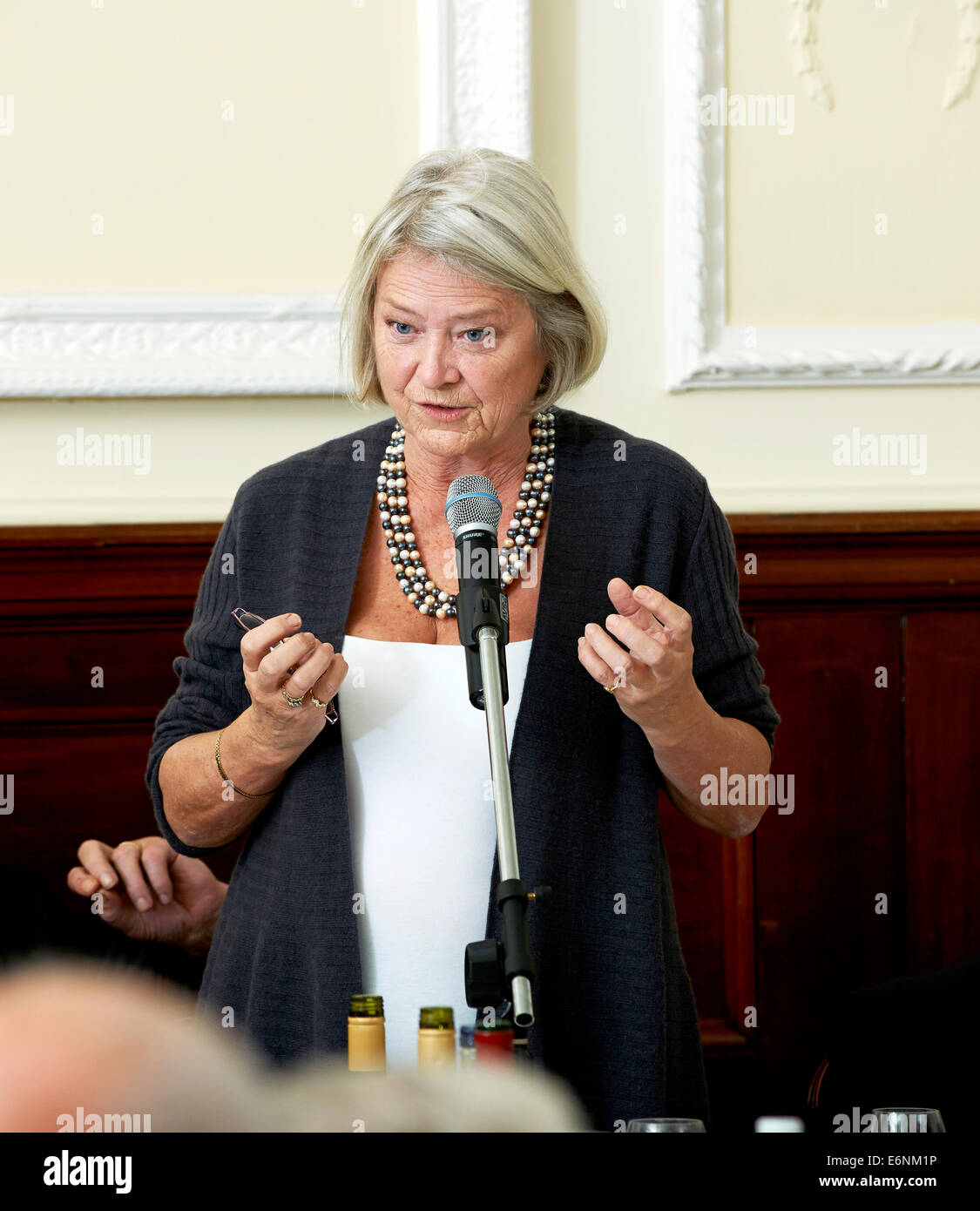 Kate Adie at the Oldie Literary Lunch 05/11/13 Stock Photo - Alamy