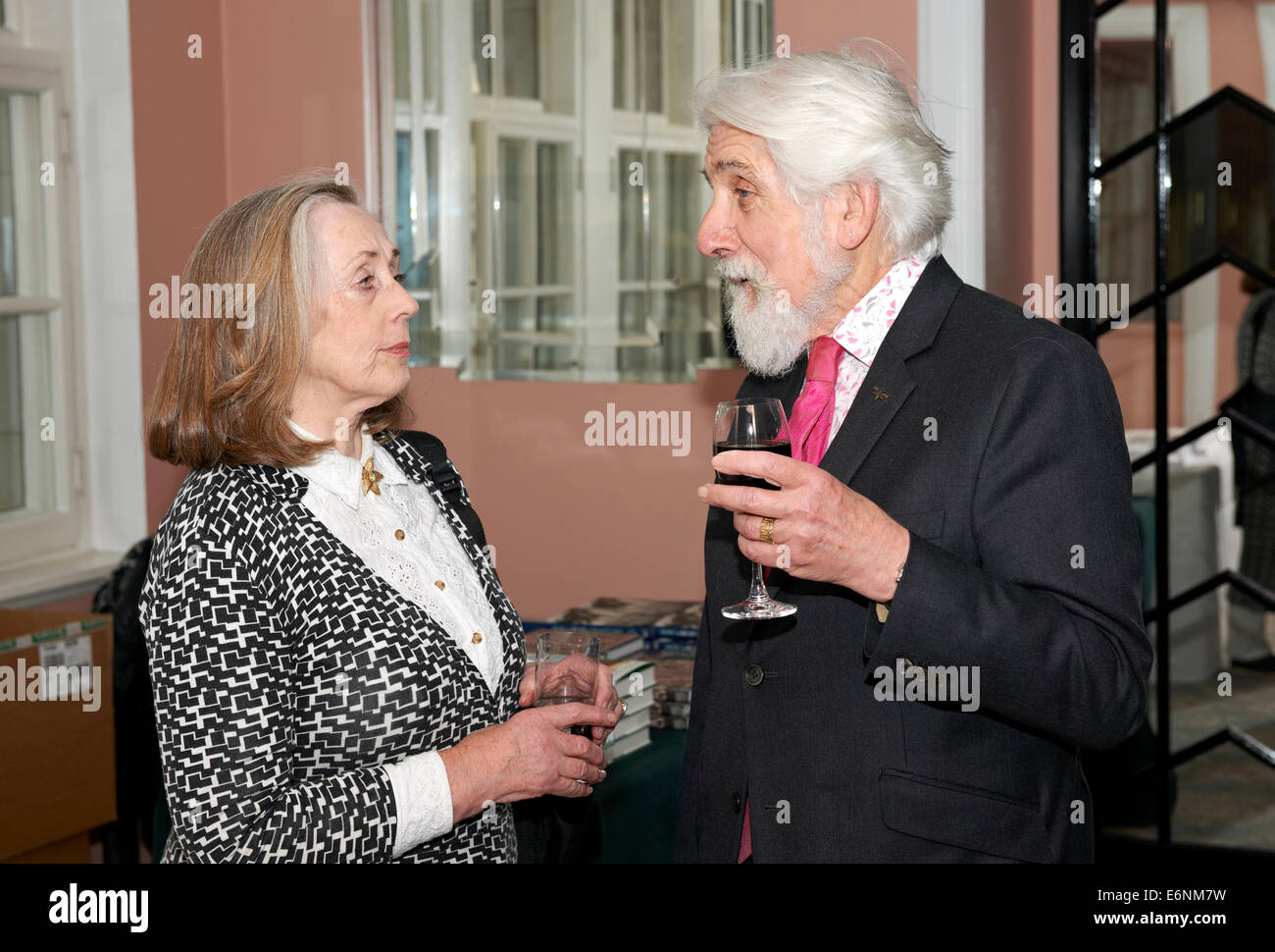 Sir Roy Strong at the Oldie Literary Lunch 14/05/13 Stock Photo - Alamy