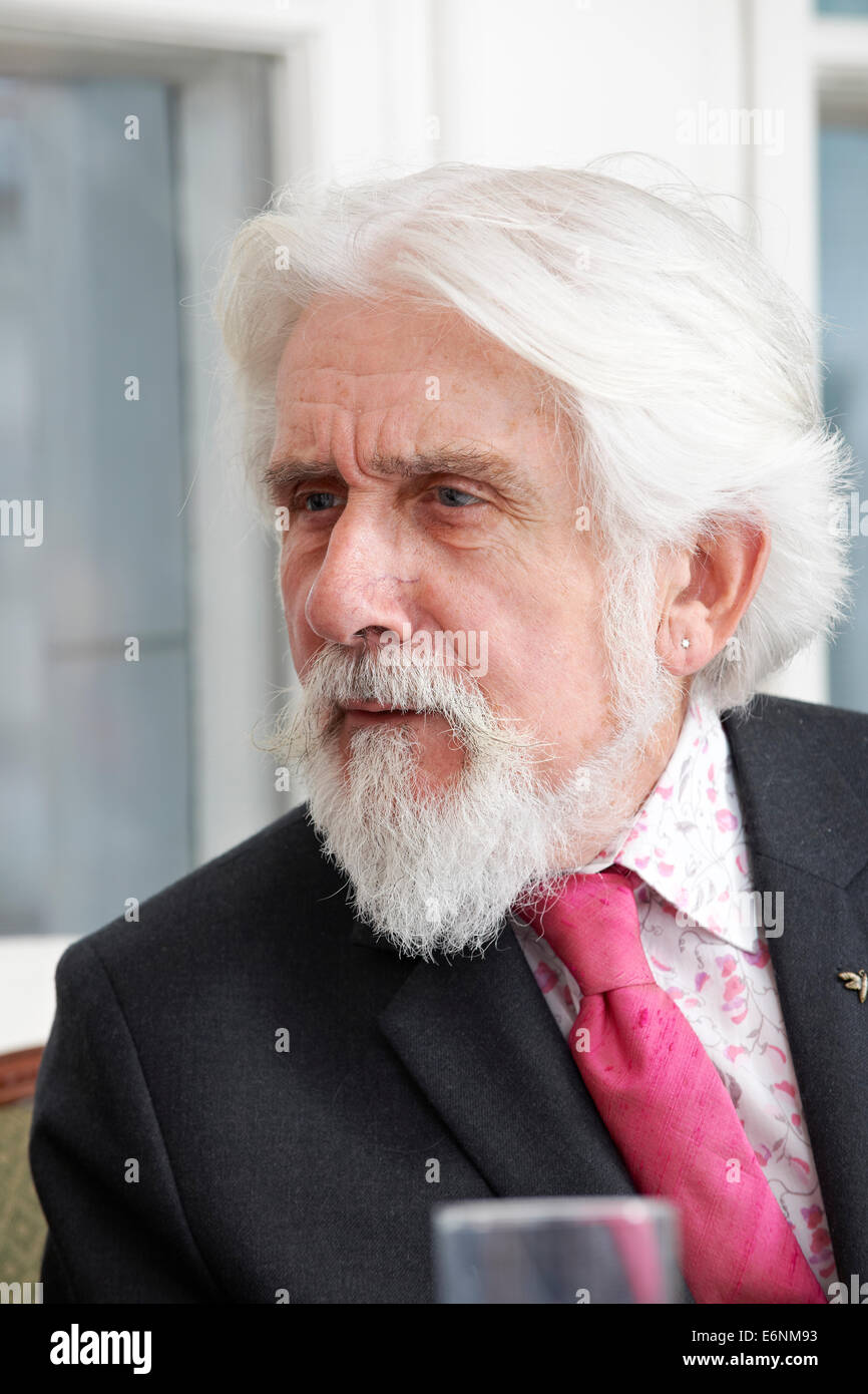 Sir Roy Strong at the Oldie Literary Lunch 14/05/13 Stock Photo - Alamy