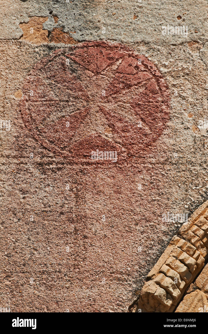 Templar church of the Vera Cruz, Zamarramala. Segovia, Spain Stock ...